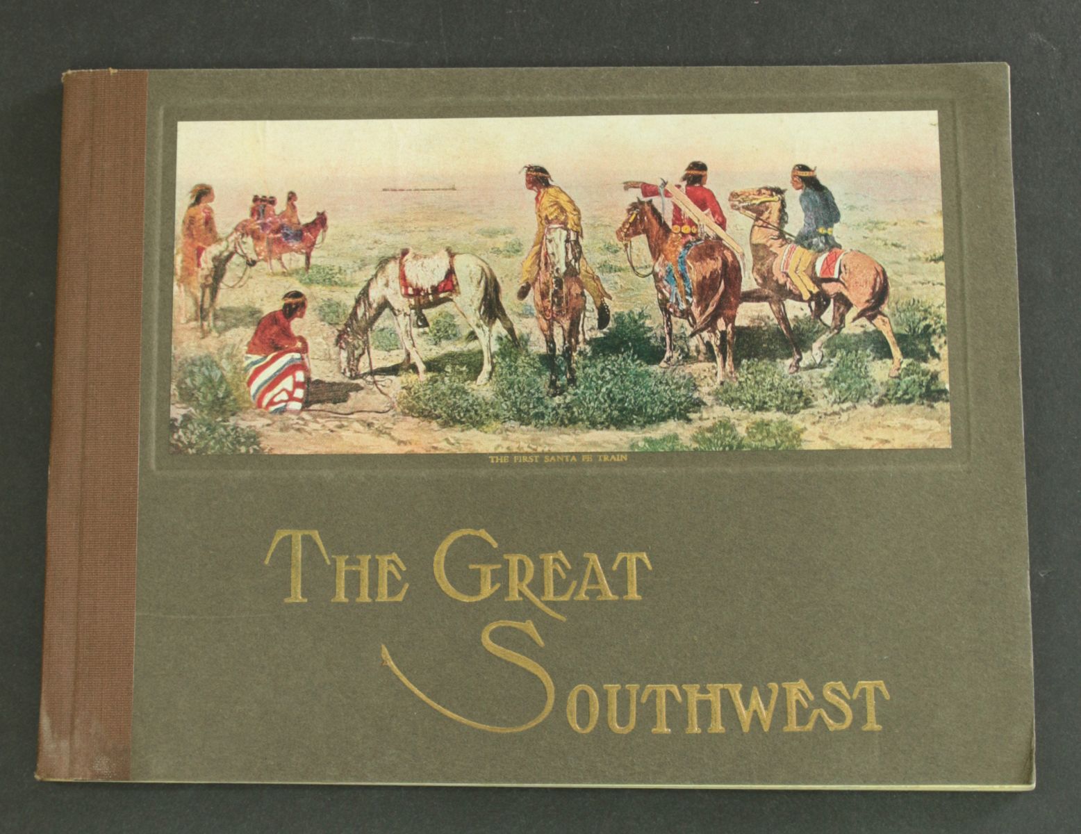 #126: 1920s FRED HARVEY AND SANTA FE BOOK AND MAP