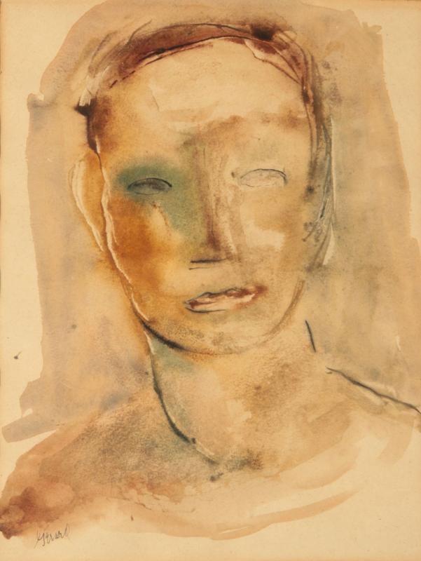 #286: JOSEPH GERARD (NEW YORK, 20TH C.) WATERCOLOR ON PAPER